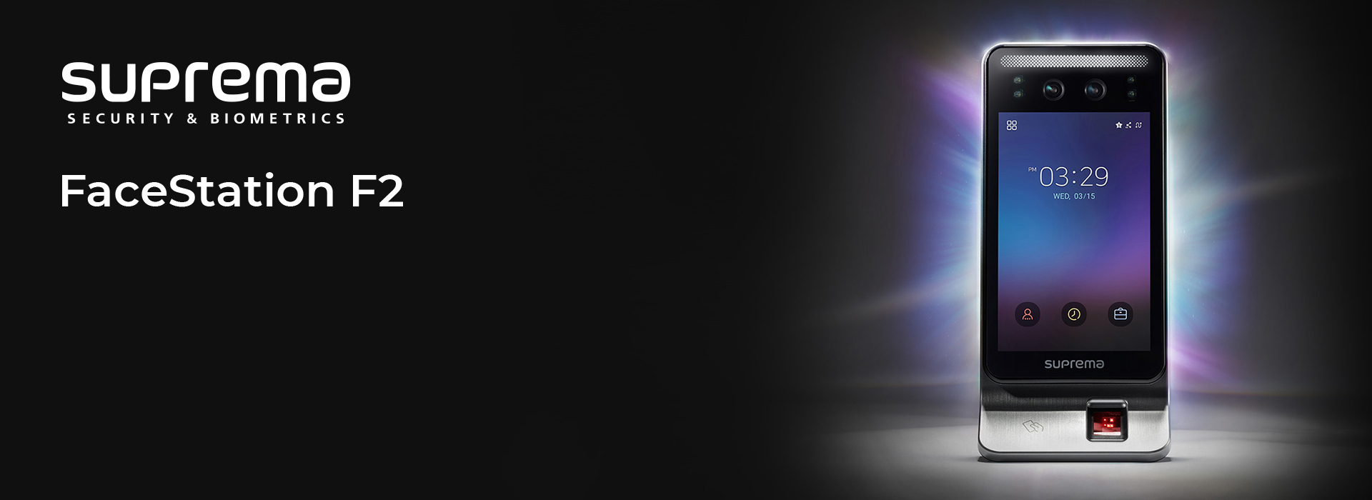Suprema nutikas kombineeritud läbipääsuterminal FaceStation F2 | Hansab Eesti